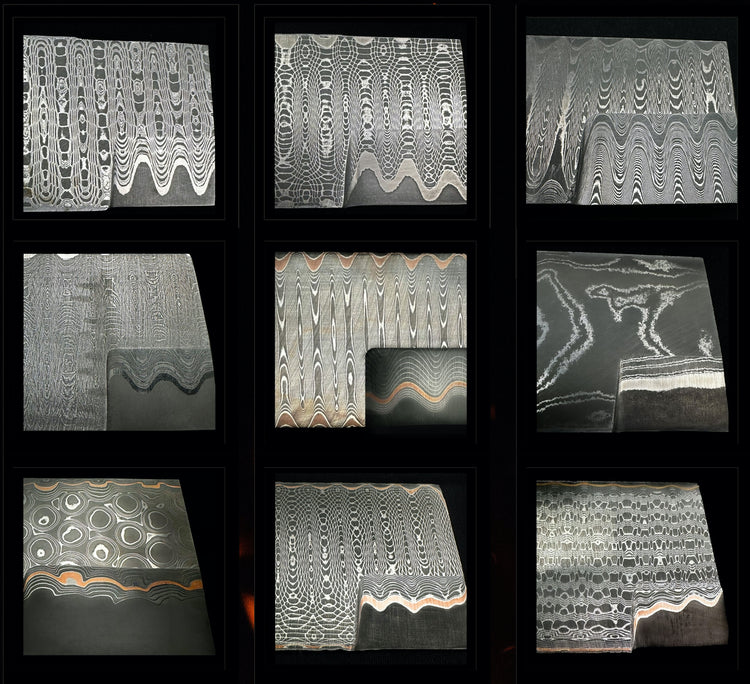 Damascus Steel Patterns – From Billet to Finished Product | Guide ...