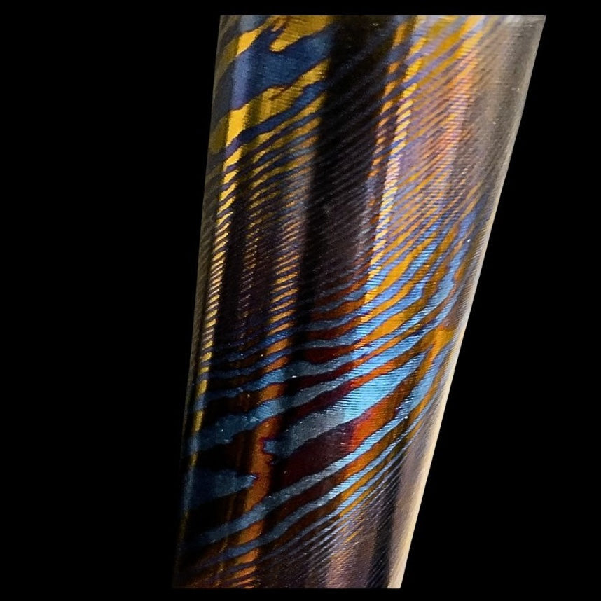 Damtanium Twist Round Bar – Grade 5 Titanium Damascus Round Bar – Vegas ...