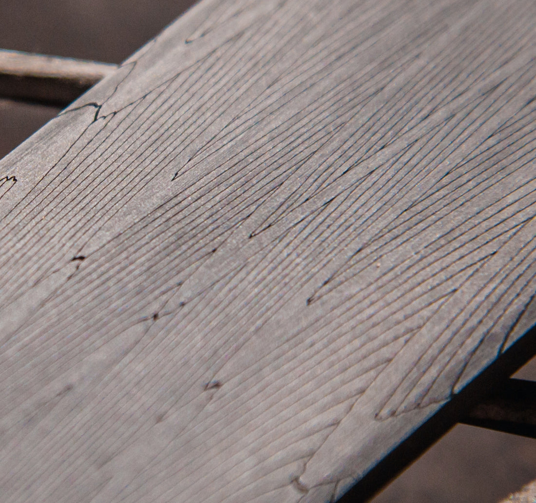 Damascus Round Bars | Stainless & Carbon Steel Patterns – Vegas Forge