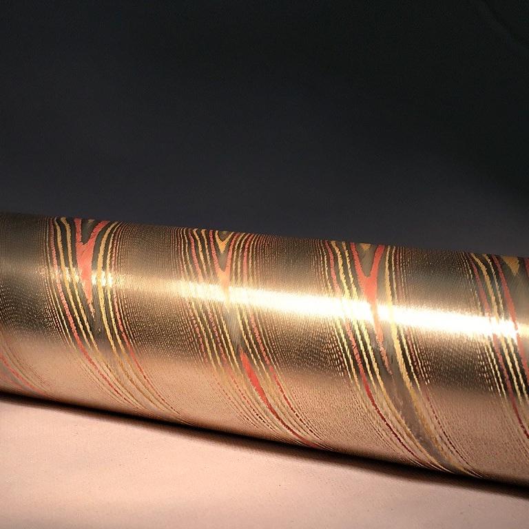 Twisted Mokume Gane Round Bar – Copper, Brass & Nickel-Silver | Vegas Forge