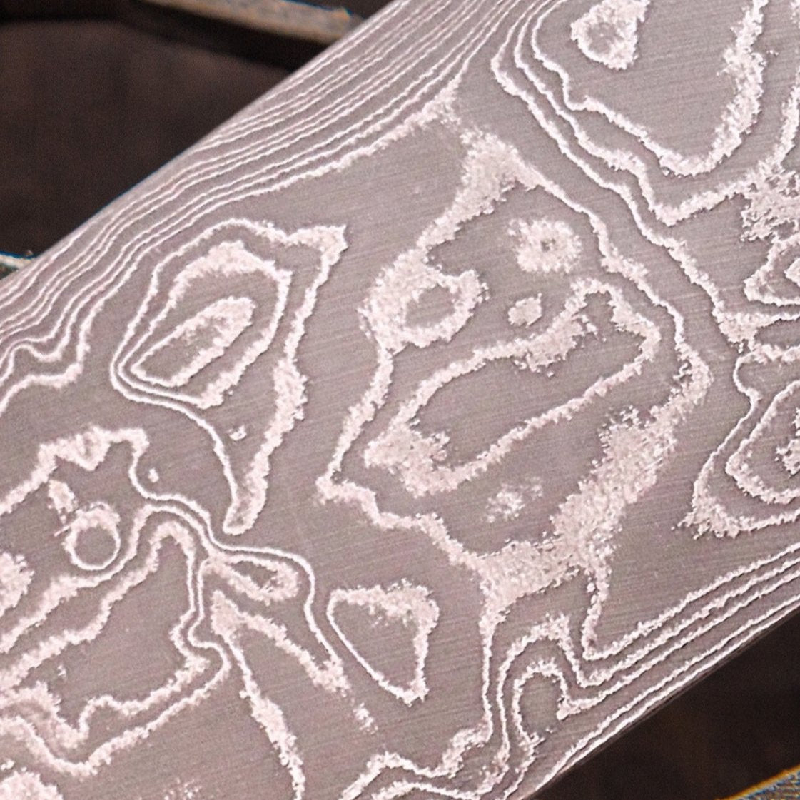 Random Pattern Damascus – Stainless & Carbon – Vegas Forge